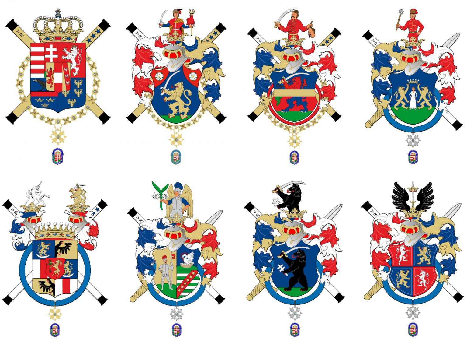 Heraldic usage in the Order of Vitéz - Vitézi Rend