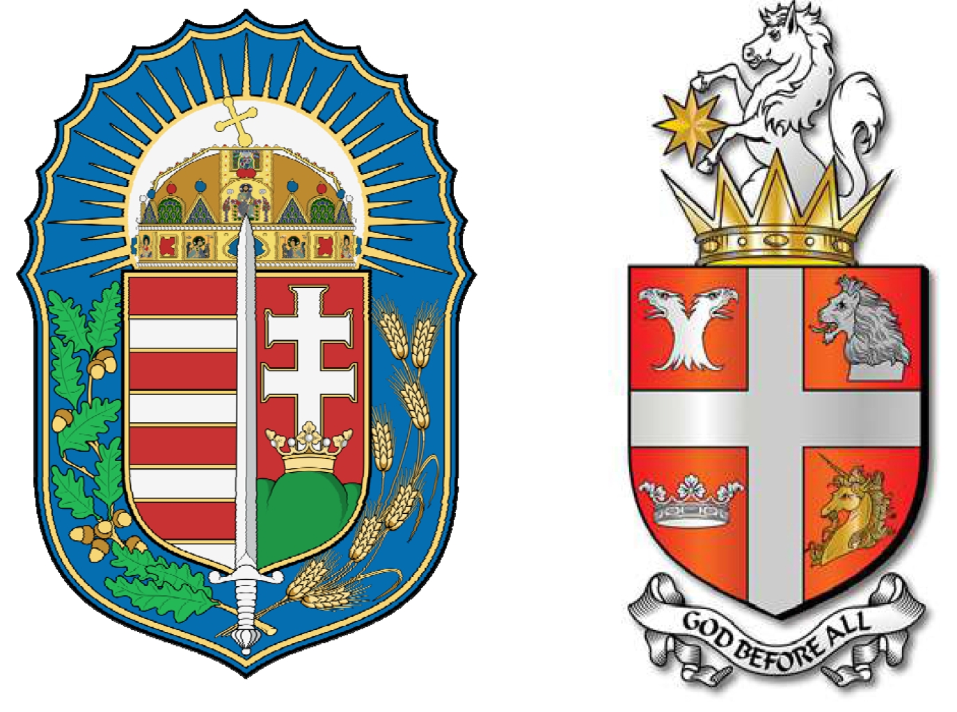 Hungarian Crest Tattoo