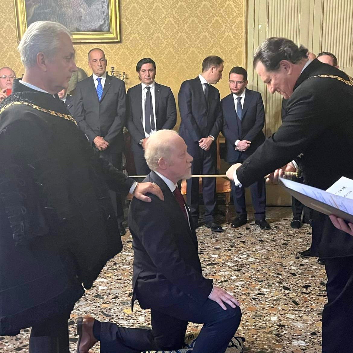 Investiture in Casale Monferrato - Vitézi Rend