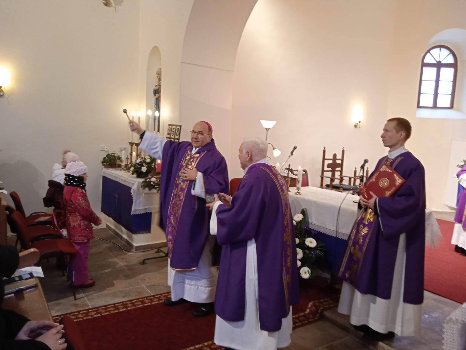 Church consecration in Vizslás - Vitézi Rend